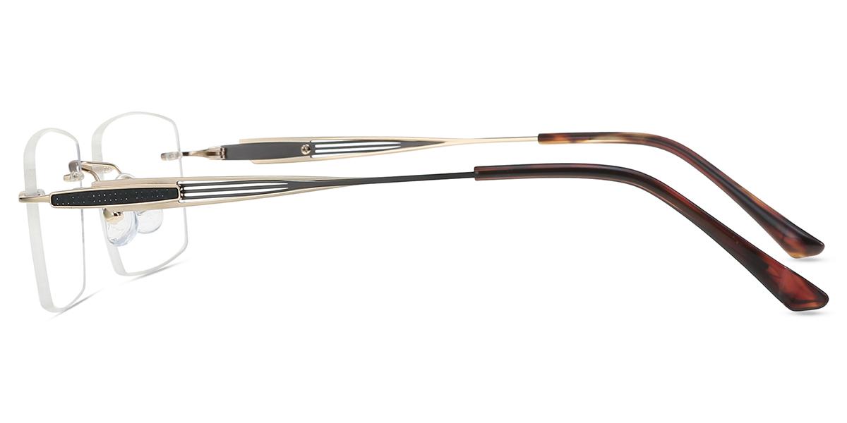 Men's rimless Metal eyeglasses | Firmoo.com