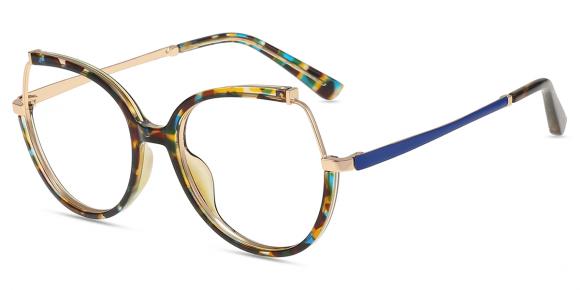 Women's full frame TR & Metal eyeglasses | Firmoo.com