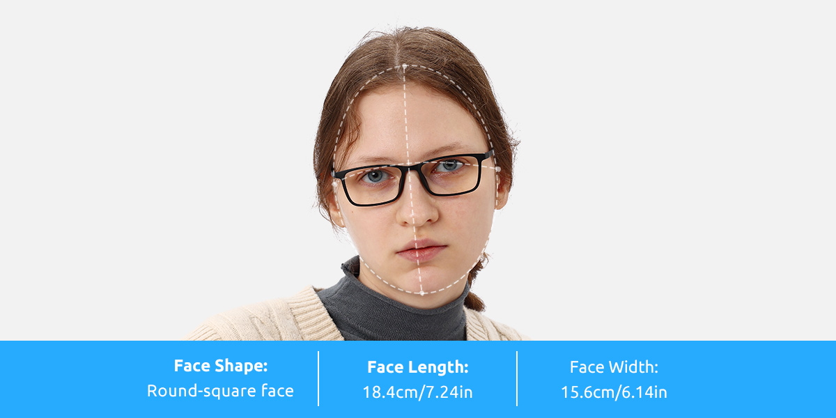 Unisex full frame Ultem eyeglasses | Firmoo.com