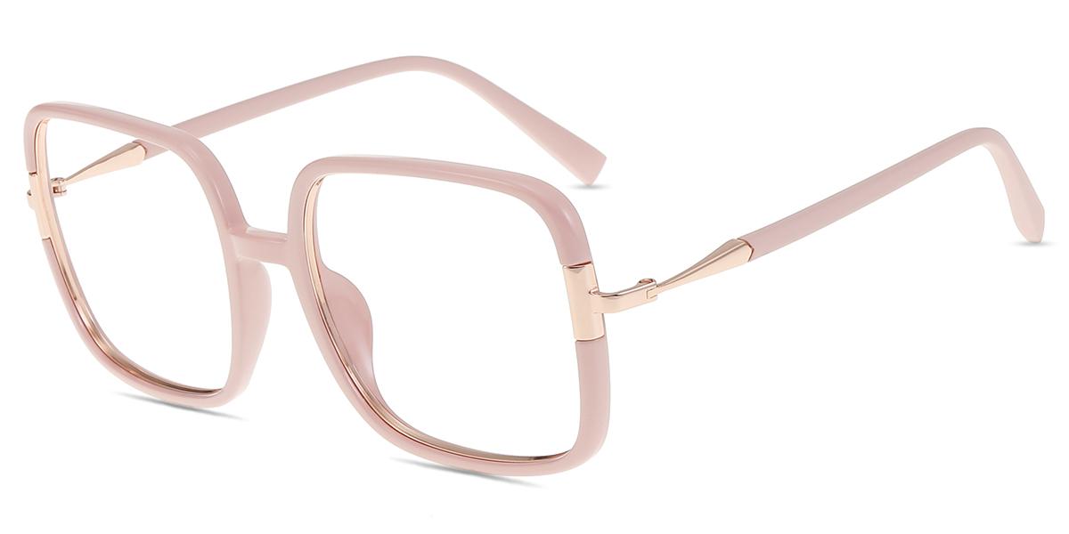 Lentes oftálmicos Mujer MT04577 | con Armazón Grande de Metal ,Tr ...