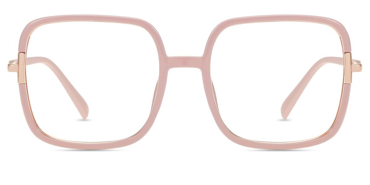 Lentes oftálmicos Mujer MT04577 | con Armazón Grande de Metal ,Tr ...