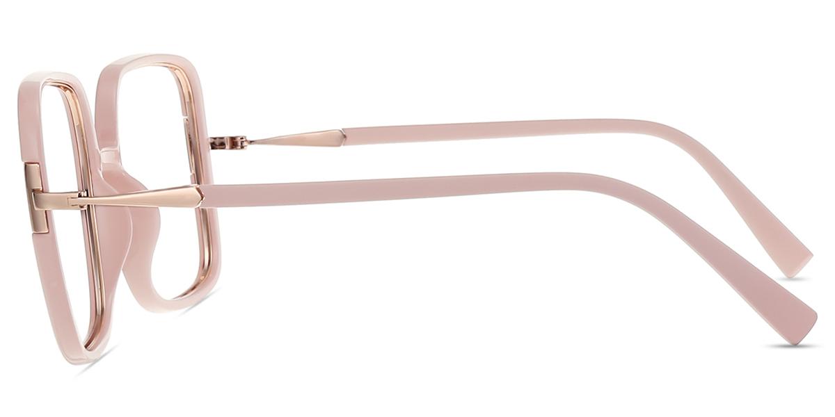 Lentes oftálmicos Mujer MT04577 | con Armazón Grande de Metal ,Tr ...