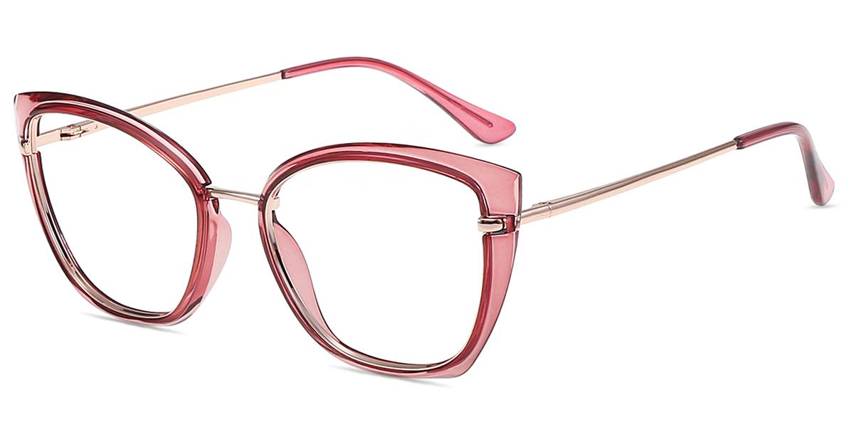 Lentes oftálmicos Mujer TM33611 | con Armazón Mediano de Tr ,Metal Ojo ...