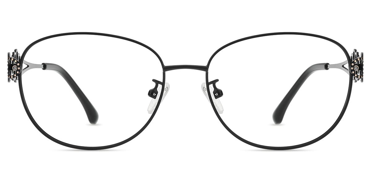 Women's full frame Metal eyeglasses | Firmoo.com