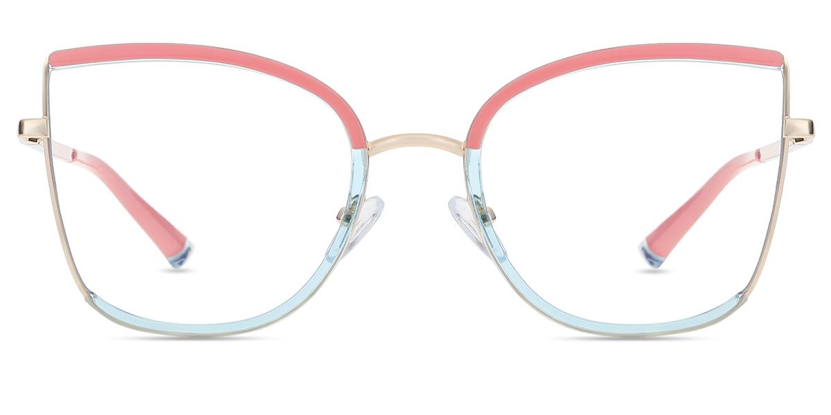 Women's full frame Metal & TR eyeglasses | Firmoo.com