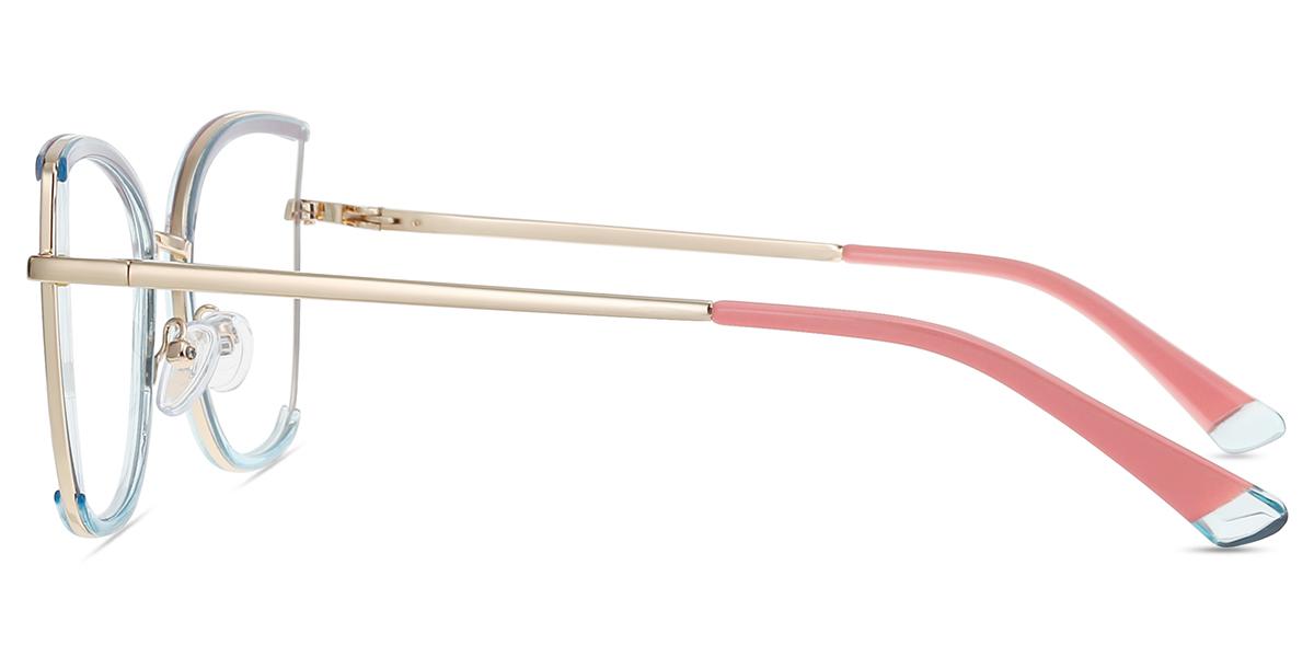 Women's full frame Metal & TR eyeglasses | Firmoo.com