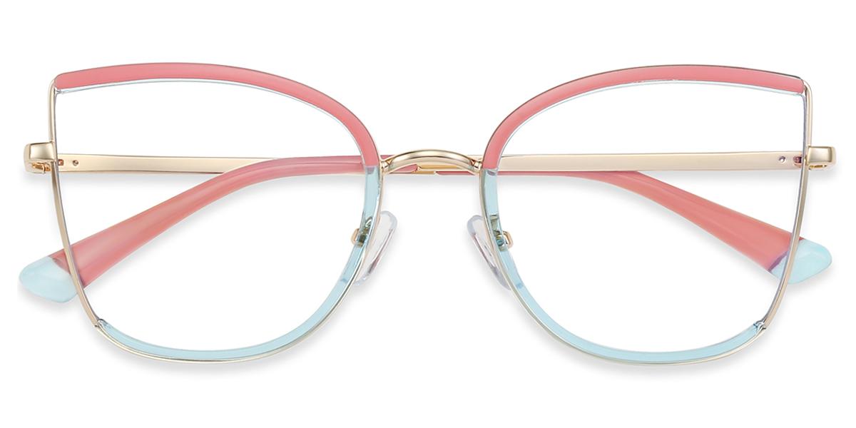 Women's full frame Metal & TR eyeglasses | Firmoo.com