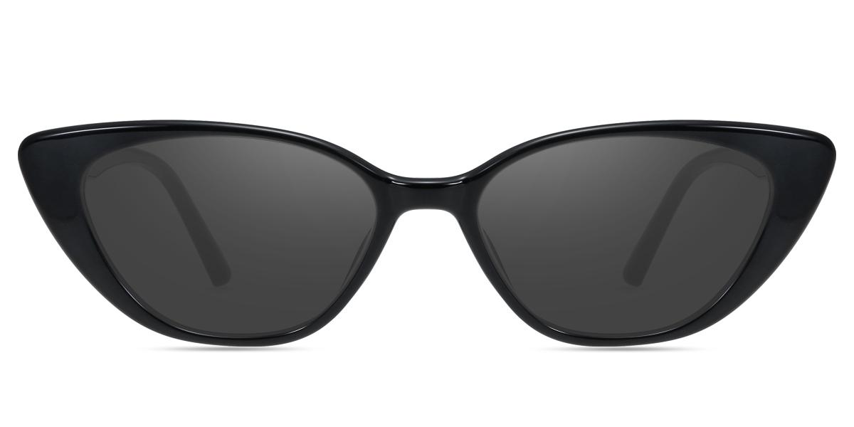 Occhiali da sole Donna S21643 | Occhiali Cat eye Neri in Acetato ...