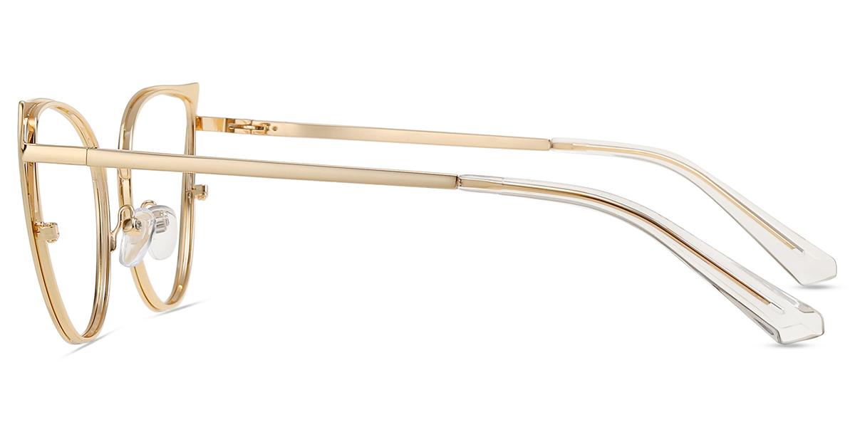 Women's full frame Metal eyeglasses | Firmoo.com