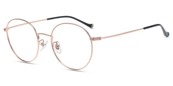 Women's full frame Metal eyeglasses | Firmoo.com