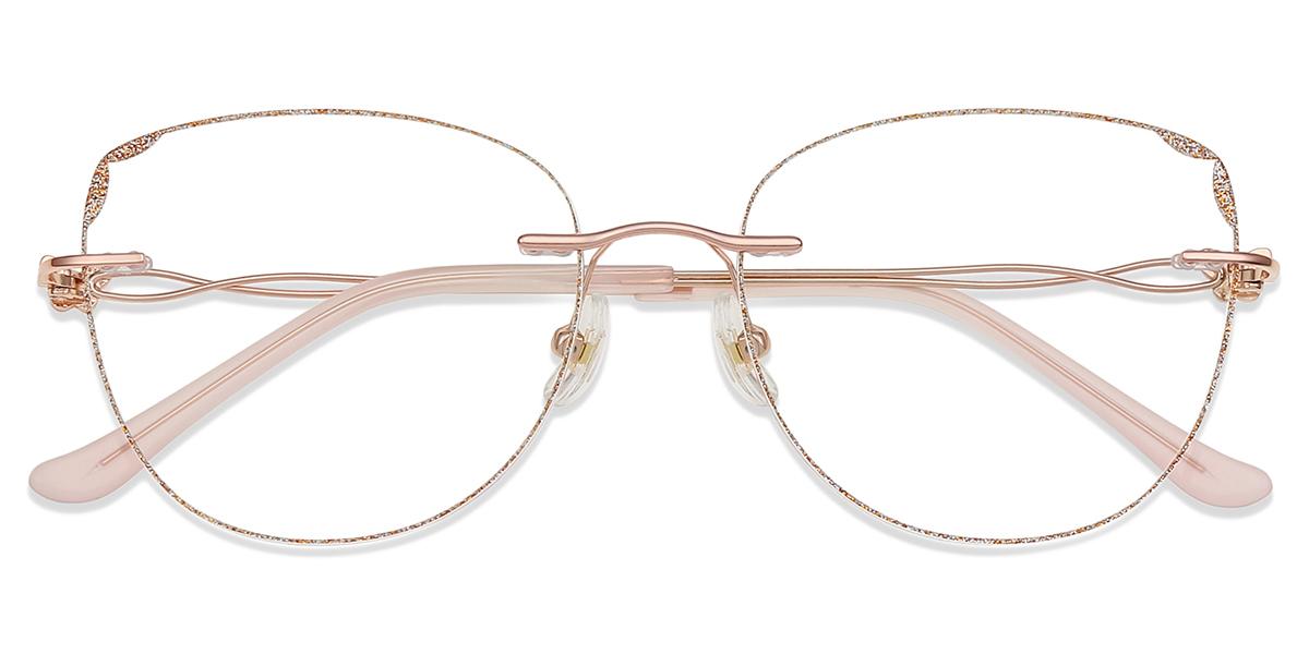 Women's rimless Metal eyeglasses | Firmoo.com