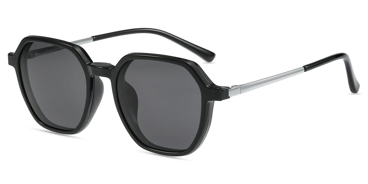 Lentes oftálmicos Unisex MT00718 | con Armazón Mediano de Metal ,Tr ...