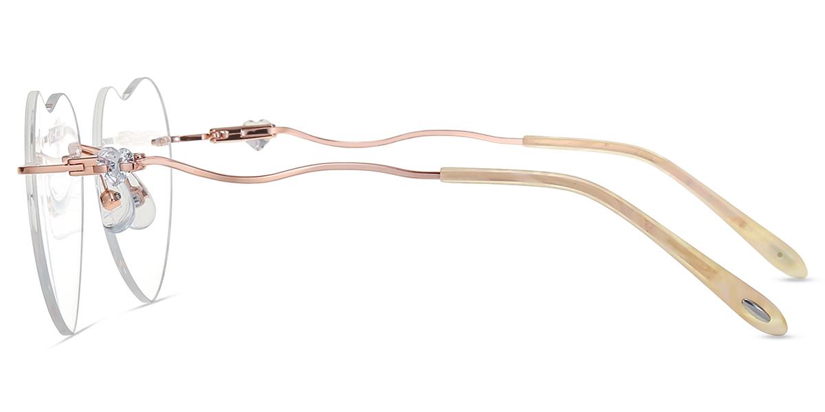 Women's rimless Metal eyeglasses | Firmoo.com