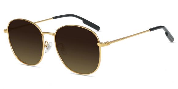 Occhiali da sole Unisex S16267 | Occhiali Quadrati Matt,Neri in Metallo ...