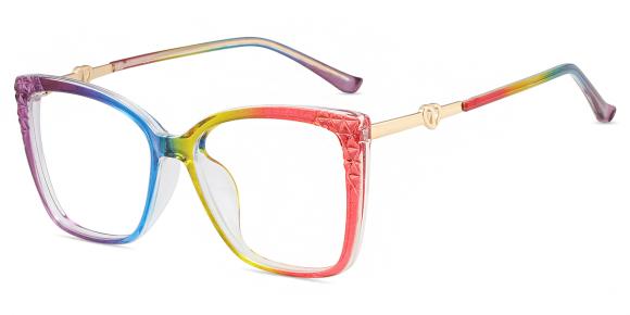 Women's full frame TR & Metal eyeglasses | Firmoo.com