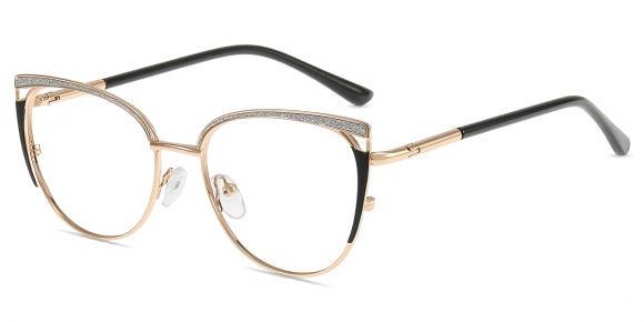 Ochelari de vedere Femei M18248 | Cadru întreg Metal Mediu Ochi de ...