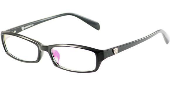 Unisex memory plastic full frame eyeglasses | Firmoo.com