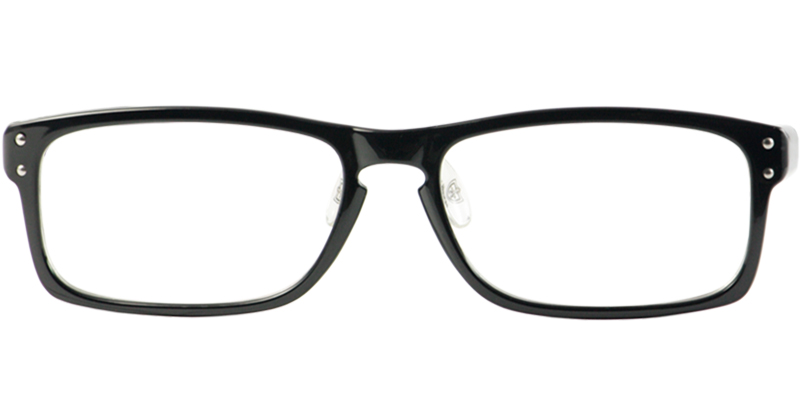 Unisex memory plastic full frame eyeglasses | Firmoo.com