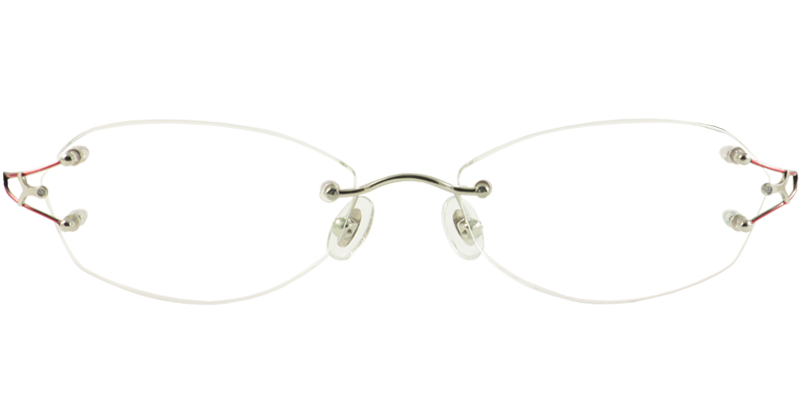 Women's metal rimless eyeglasses | Firmoo.com