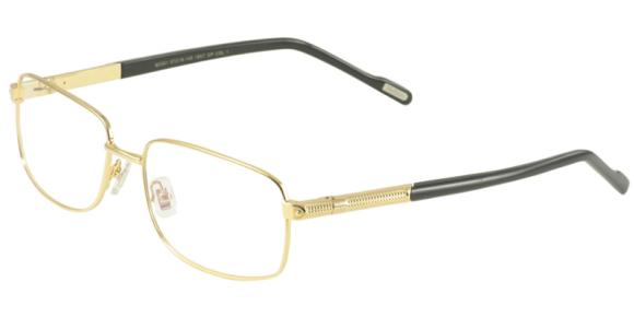 Men's full frame 18k gold plated eyeglasses | Firmoo.com