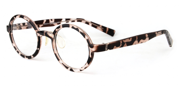 Unisex round full-rim frame plastic eyeglasses | Firmoo.com
