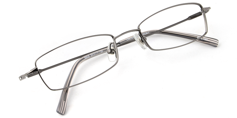 Unisex full frame titanium eyeglasses | Firmoo.com