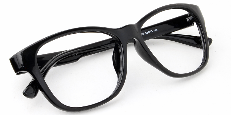 Unisex memory plastic full rim eyeglasses | Firmoo.com