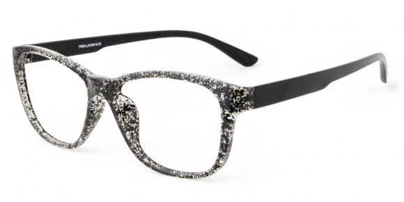 Unisex memory plastic full rim eyeglasses | Firmoo.com