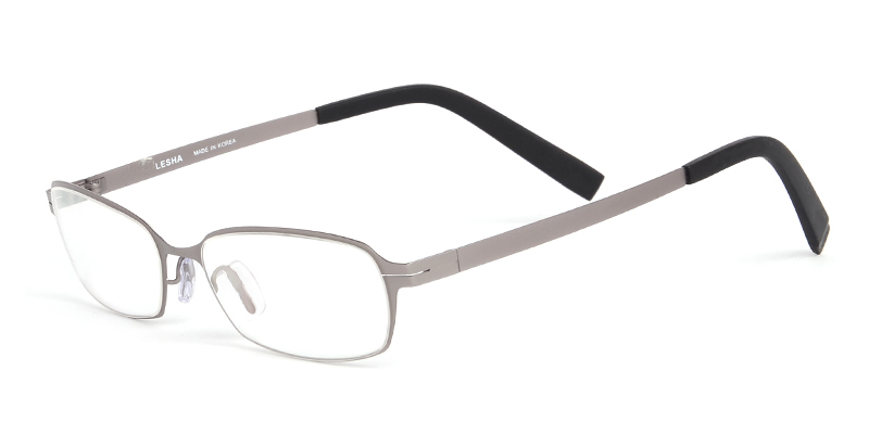 Unisex stainless steel full frame eyeglasses | Firmoo.com