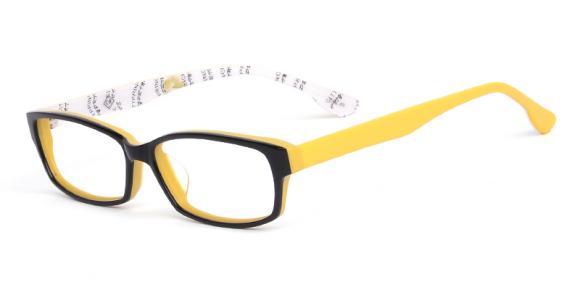 Unisex full frame plastic frame | Firmoo.com