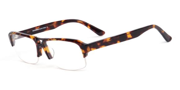 Unisex Plastic semi-rimless glasses | Firmoo.com