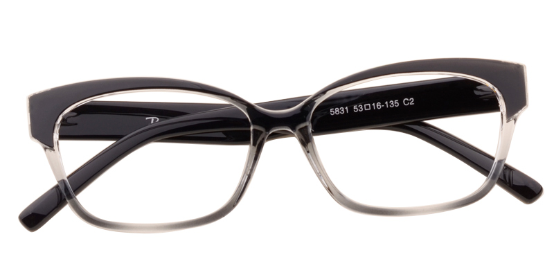 Unisex full frame memory plastic eyeglasses | Firmoo.com