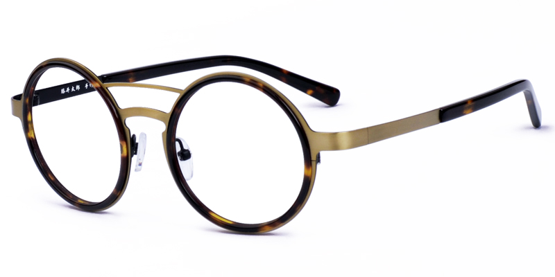 Unisex full frame mixed material eyeglasses | Firmoo.com