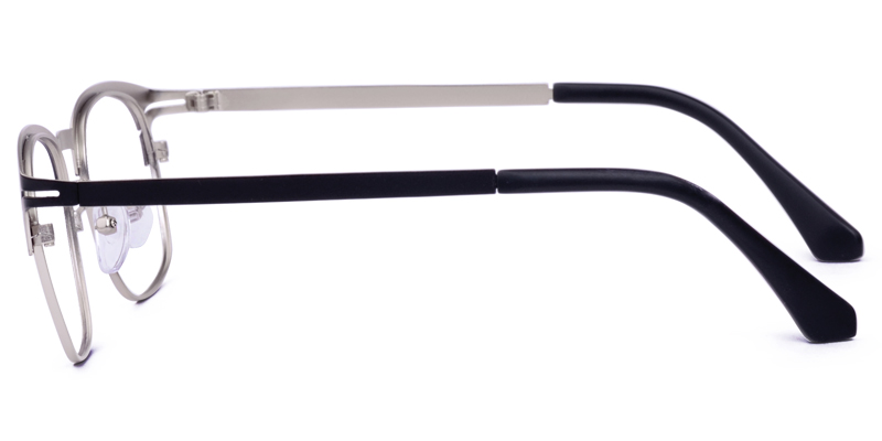 Unisex full frame metal eyeglasses | Firmoo.com