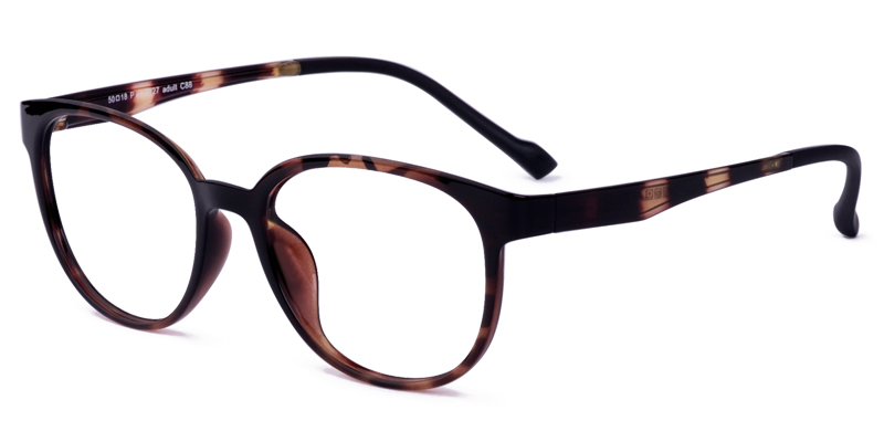 Unisex full frame memory plastic eyeglasses | Firmoo.com