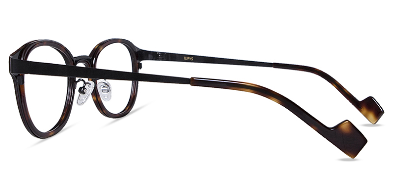 Unisex full frame mixed material eyeglasses | Firmoo.com
