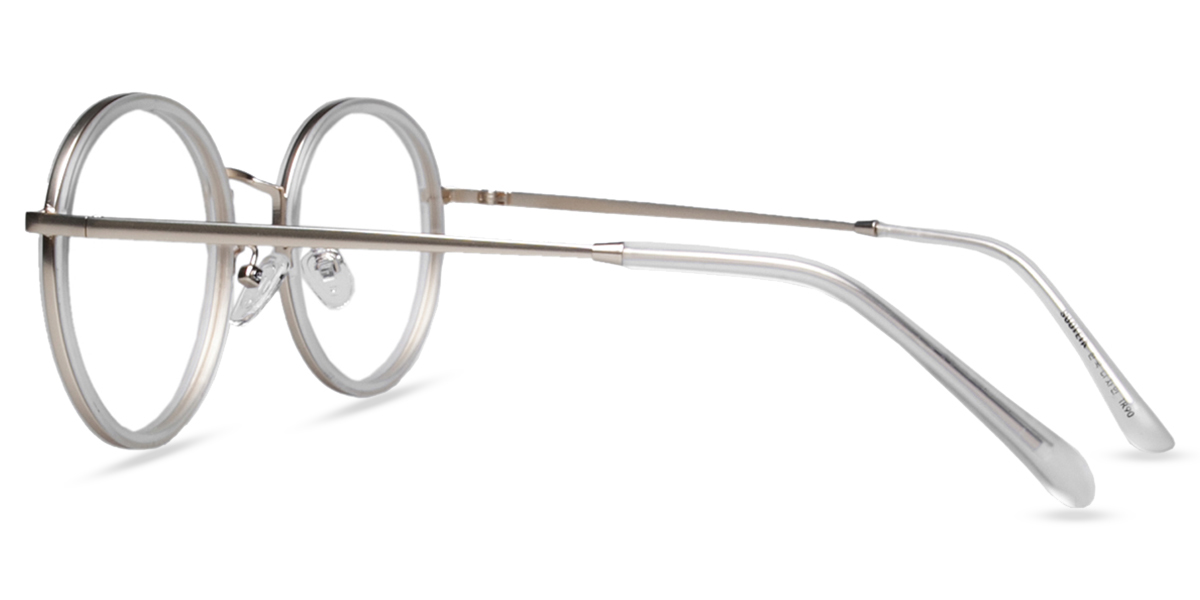 Unisex full frame mixed material eyeglasses | Firmoo.com