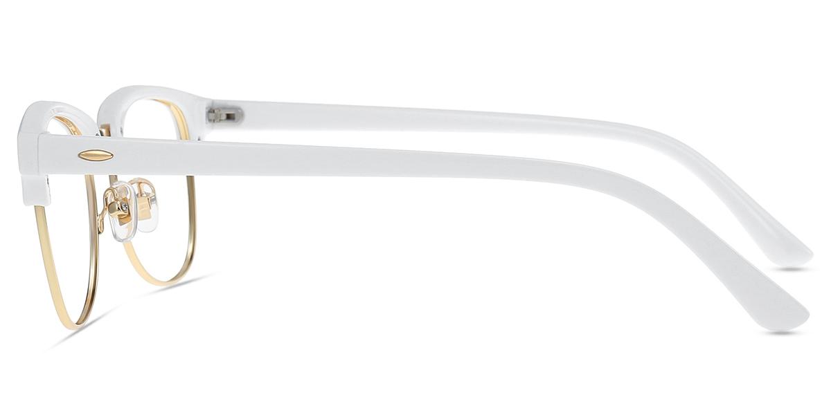 Unisex full frame mixed material eyeglasses | Firmoo.com