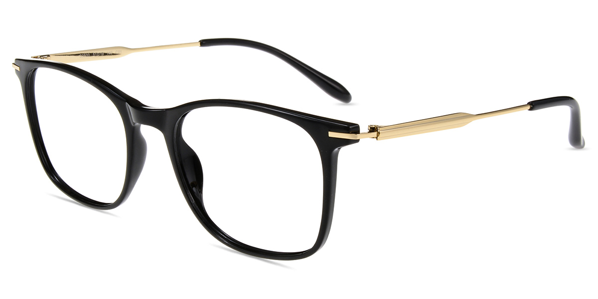 Unisex full frame mixed material eyeglasses | Firmoo.com