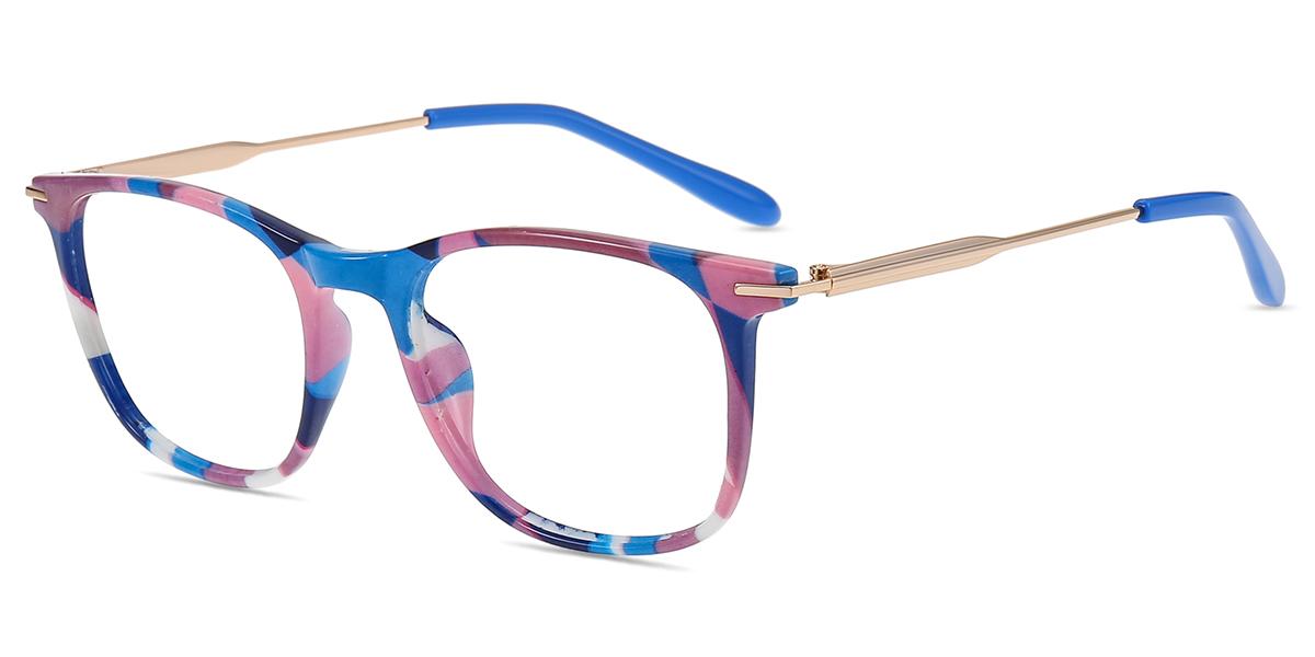 Unisex full frame mixed material eyeglasses | Firmoo.com