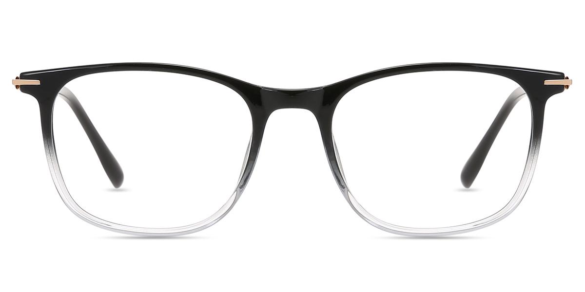 Unisex full frame mixed material eyeglasses | Firmoo.com