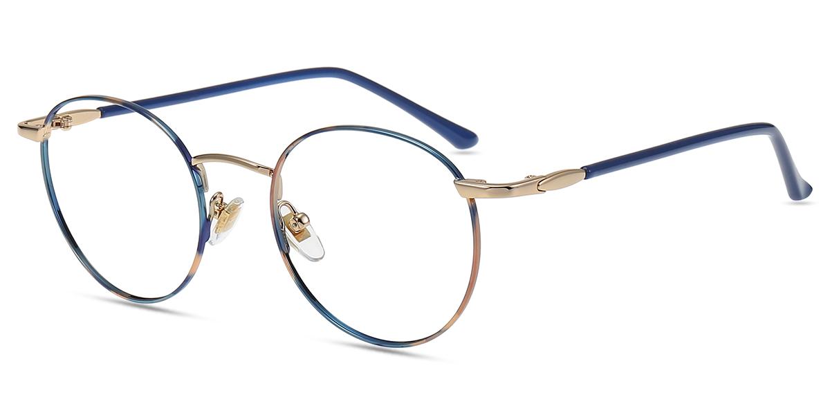 Unisex full frame metal eyeglasses | Firmoo.com