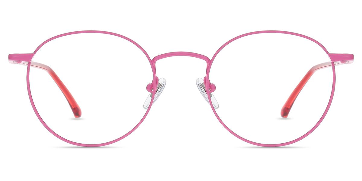 Lentes oftálmicos Unisex YSL1230 | con Armazón Mediano de Metal Redondo ...