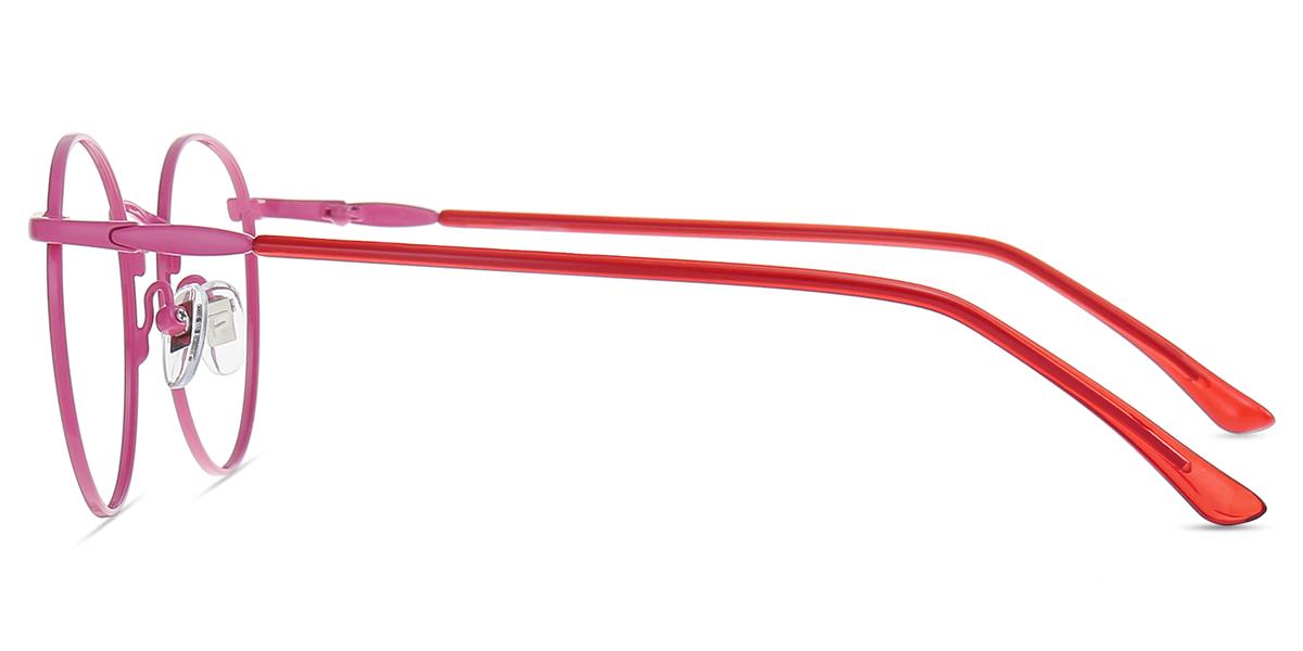 Lentes oftálmicos Unisex YSL1230 | con Armazón Mediano de Metal Redondo ...