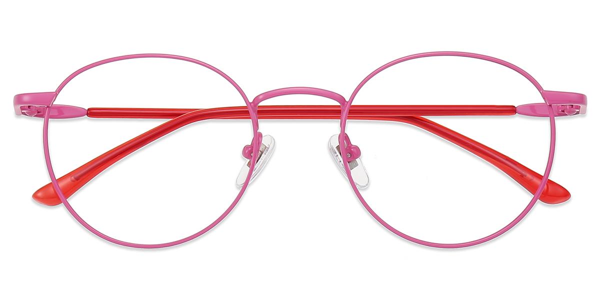 Lentes oftálmicos Unisex YSL1230 | con Armazón Mediano de Metal Redondo ...