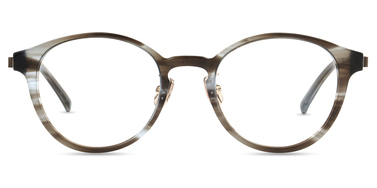 Unisex full frame mixed material eyeglasses | Firmoo.com
