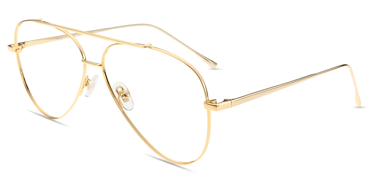 Unisex full frame metal eyeglasses | Firmoo.com