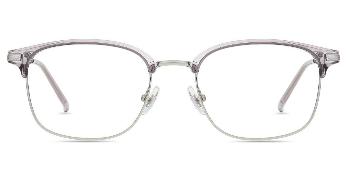 Unisex full frame mixed material eyeglasses | Firmoo.com