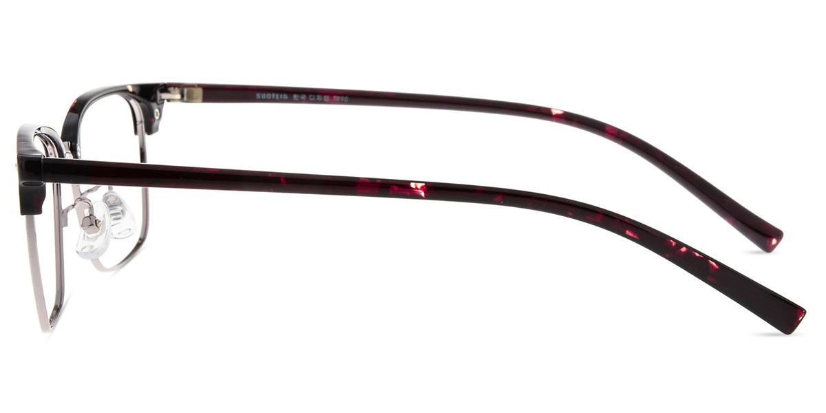 Unisex full frame mixed material eyeglasses | Firmoo.com