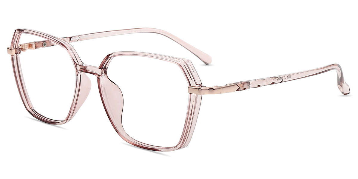 Lentes oftálmicos Mujer TR70132 | con Armazón Grande de Tr Polígono ...